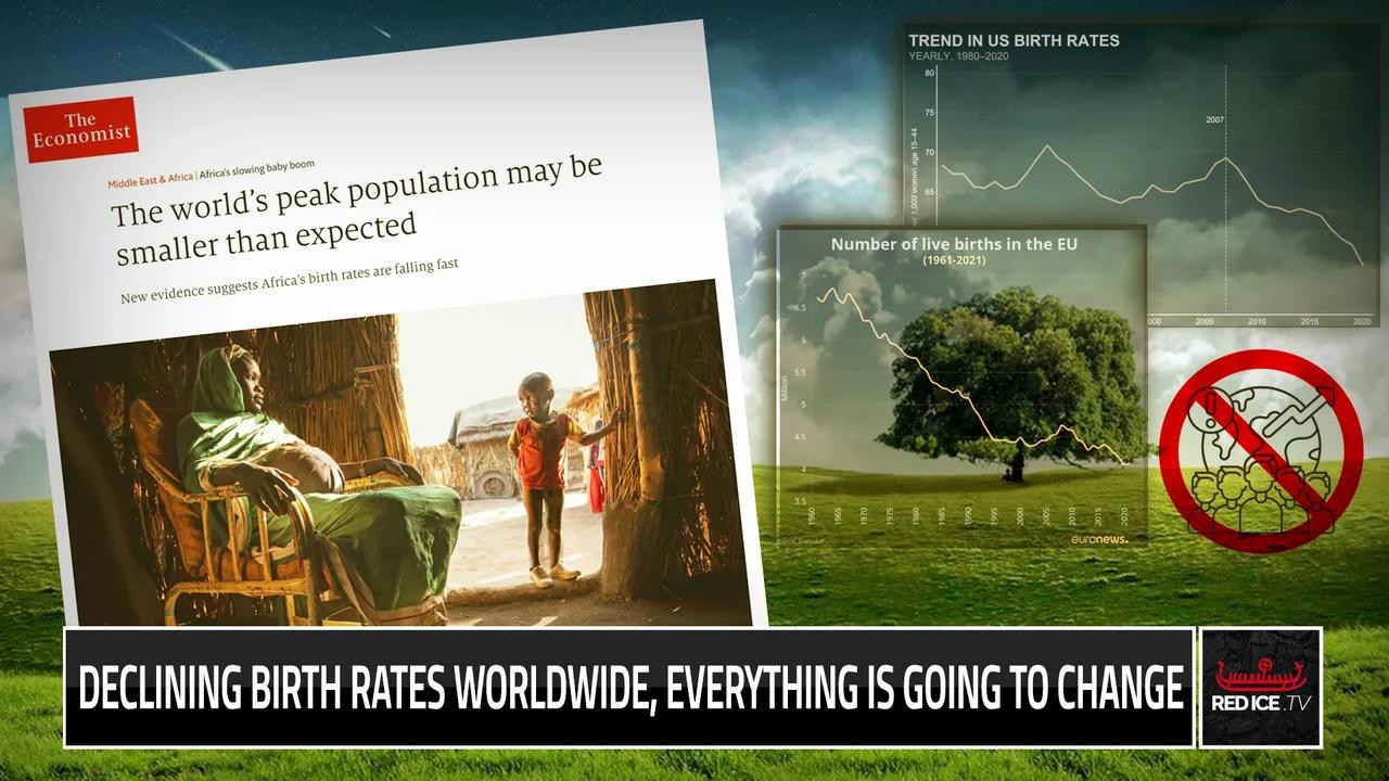 Declining Birth Rates Worldwide, Everything Is Going To Change