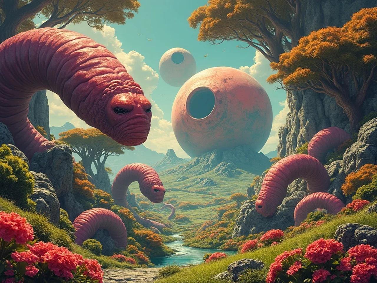 SHE IS A WORMS IN MY HEAD