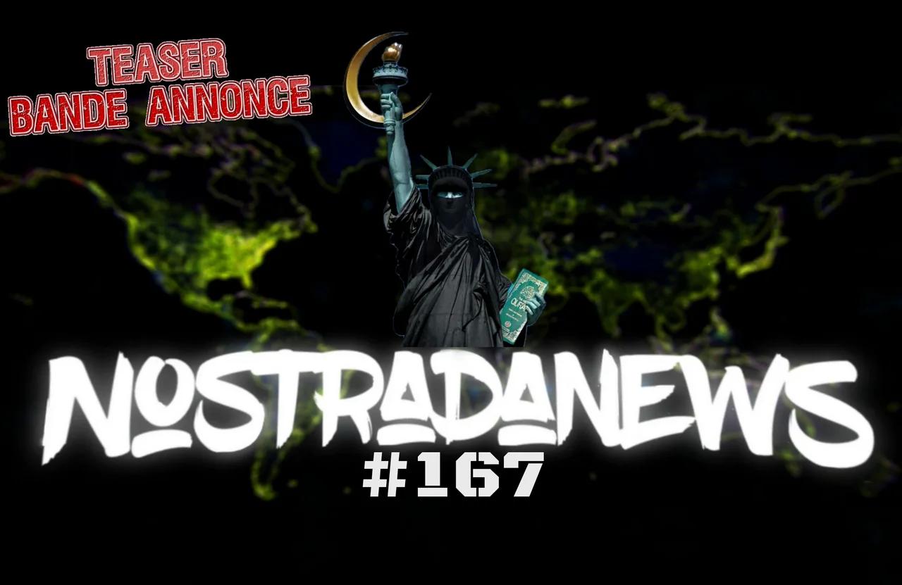 TEASER NostradaNews #167 Live Dimanche 14h au Québec 20h en France