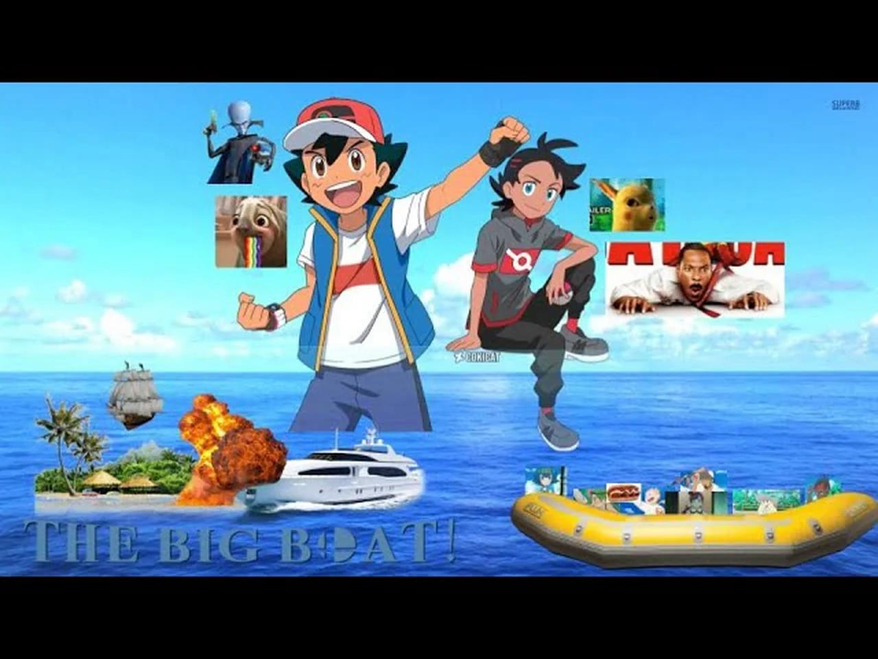 Pokémon: Ultimate Journeys: Chew Chew Edition/Version: The Big Boat!