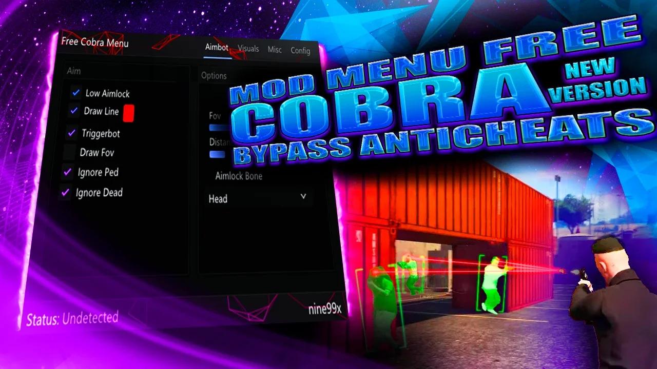 Mod Menu Fivem COBRA Free | AimLock + TriggerBot + ESP Visuals ...