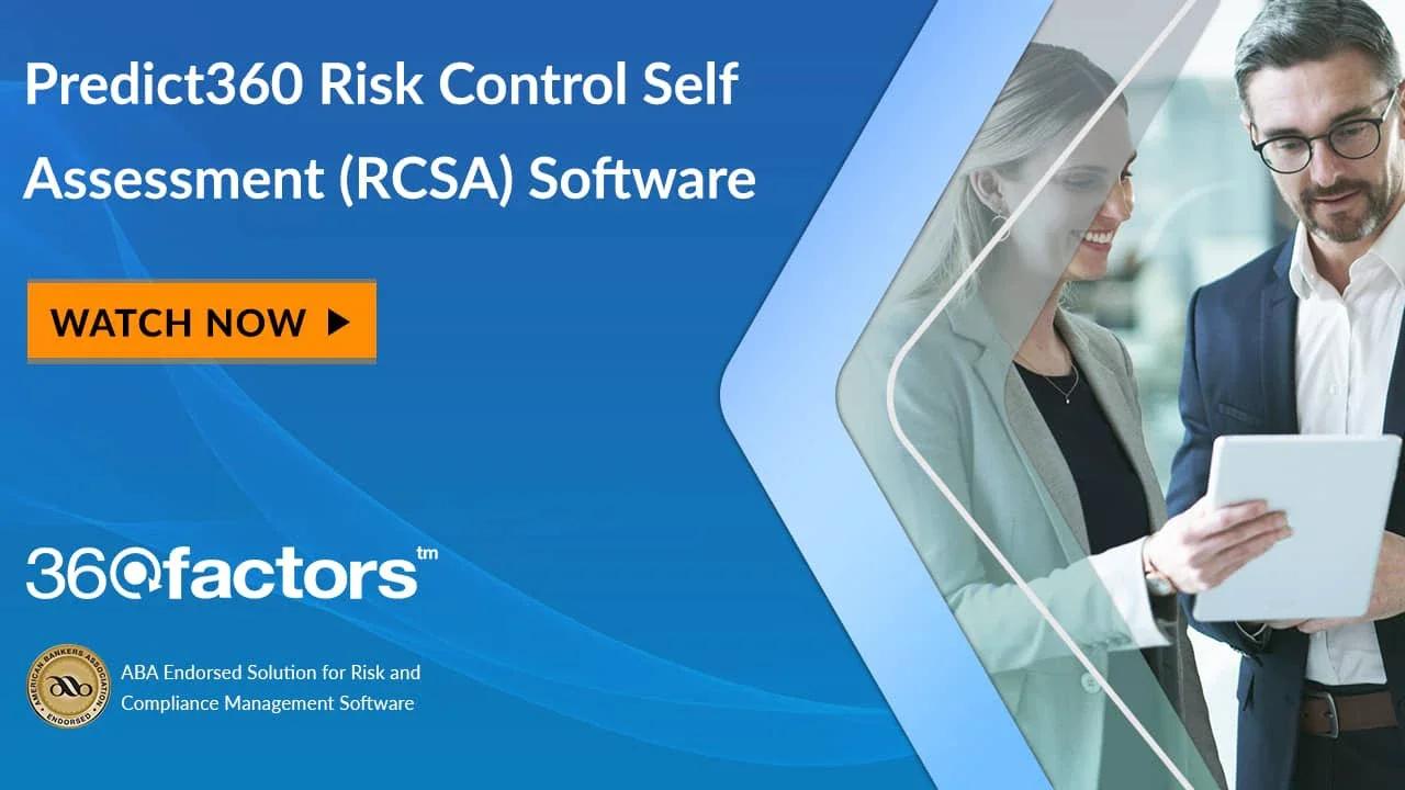 Predict360 Risk Control Self Assessment (RCSA) Software