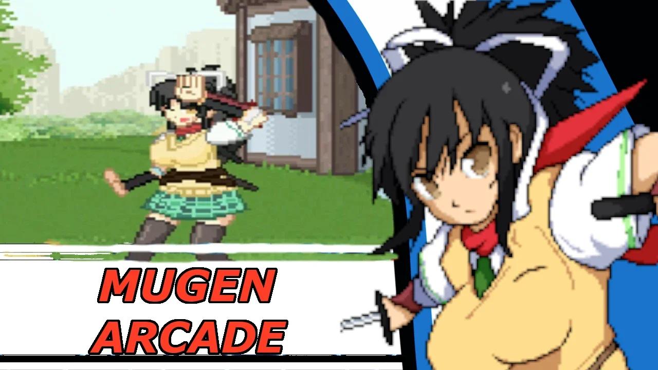 Mugen Arcade Mode With Asuka (Senran Kagura)
