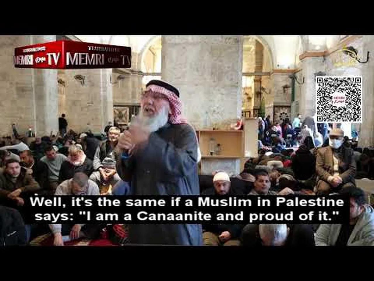 Al-Aqsa Address by Palestinian Islamic Scholar: Palestinians Have No ...