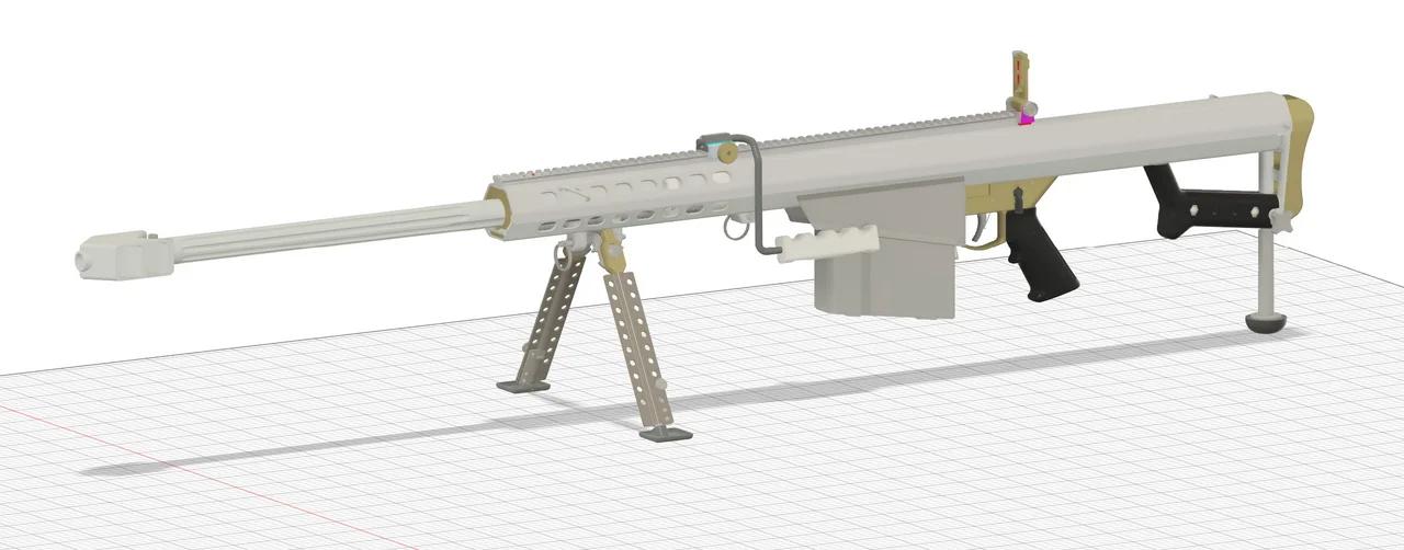 M107 Barrett 50 Cal Refererence Model