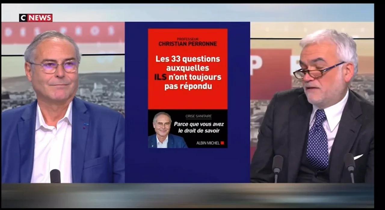 Malaise sur le Plateau de Pascal Praud sur CNews avec C. Peronne qui ...
