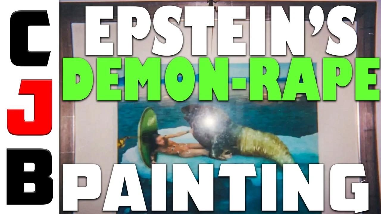 Epstein's DEMON-RAPE Painting DECODED and Explained