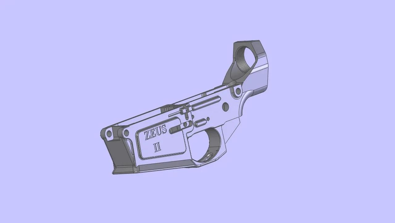 AR-10 Lower Receiver LTS-Zeus