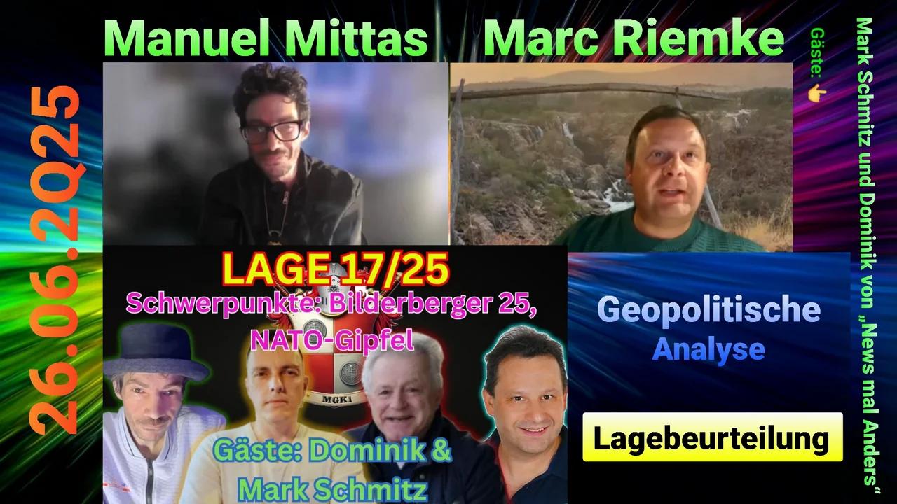 Manuel Mittas und Marc Riemke im Gespräch - LAGEBEURTEILUNG - 26.06 ...