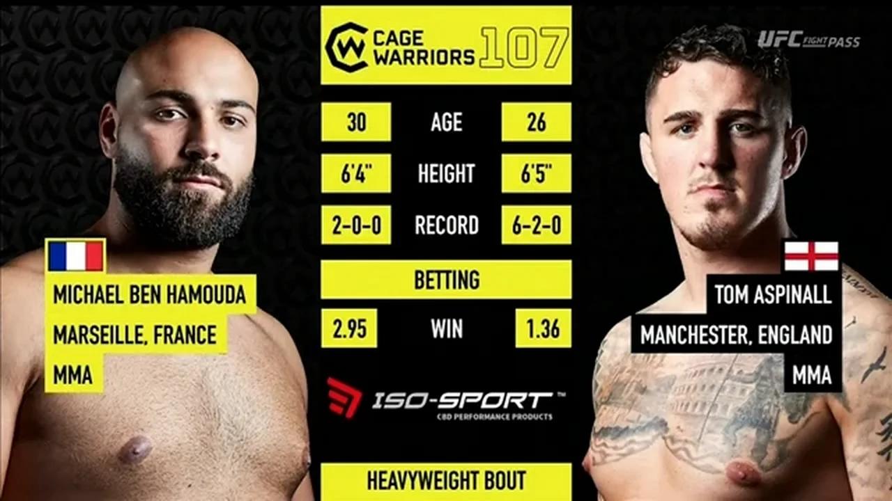 Friday Night Fight : Tom Aspinall vs Michael Ben Hamouda