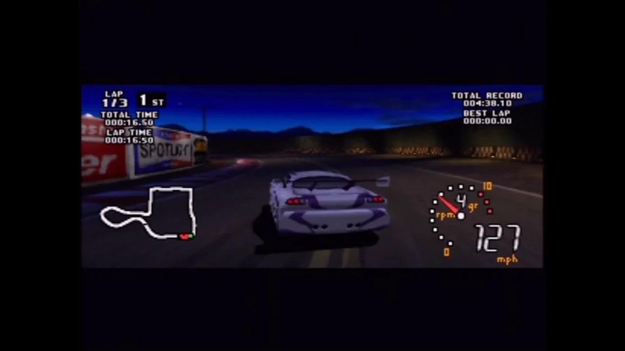 World Driver Championship (Actual N64 Capture) - High Resolution Mode