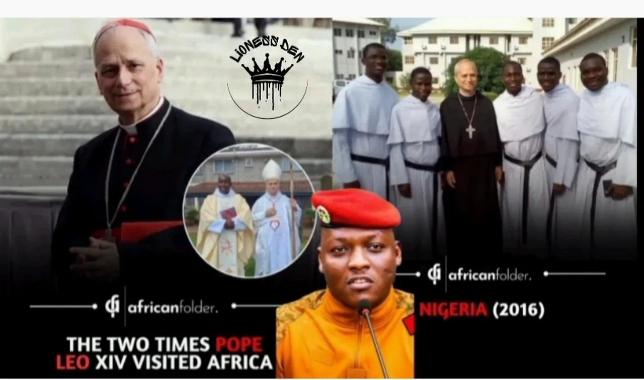 Captain Ibrahim Traore of Burkino Faso DIRE MESSAGE to Pope Leo XIV ...