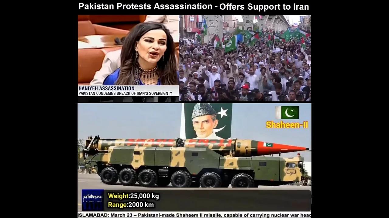 Pakistan Parliament Condemns Israeli Assassination in Tehran and Offers ...