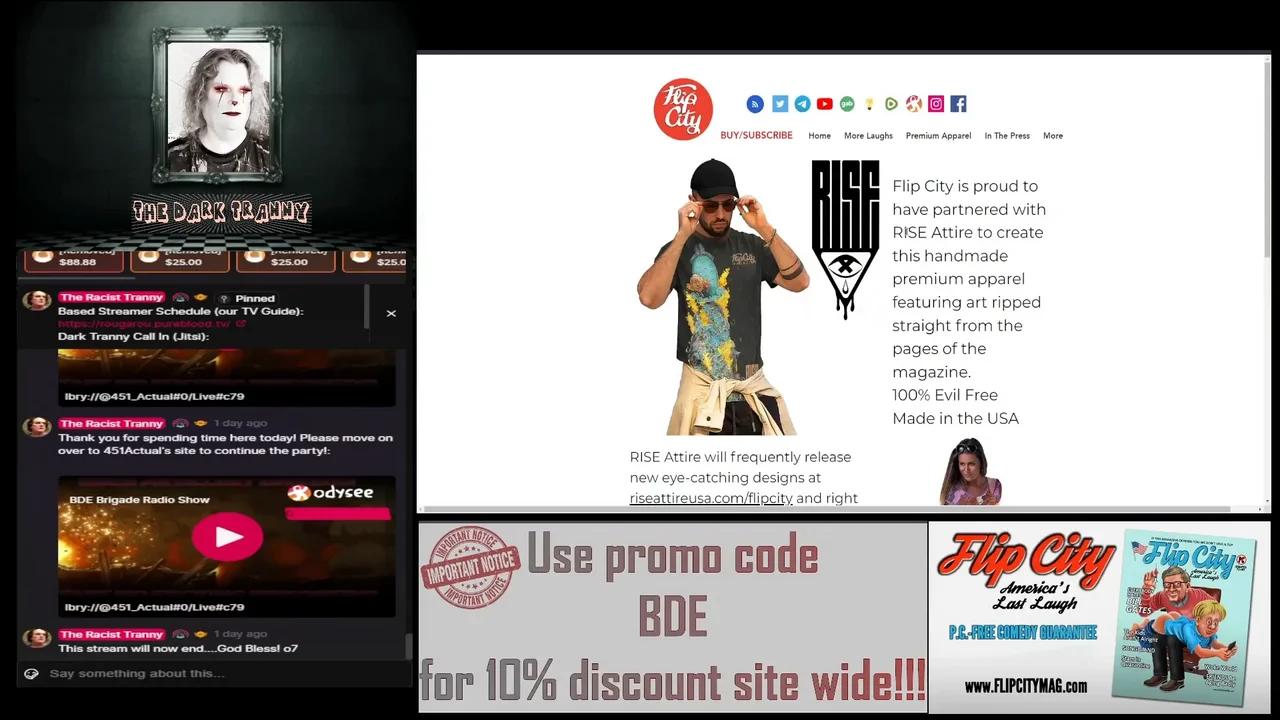 Flip City Magazine - DISCOVERY - Promo Code: BDE