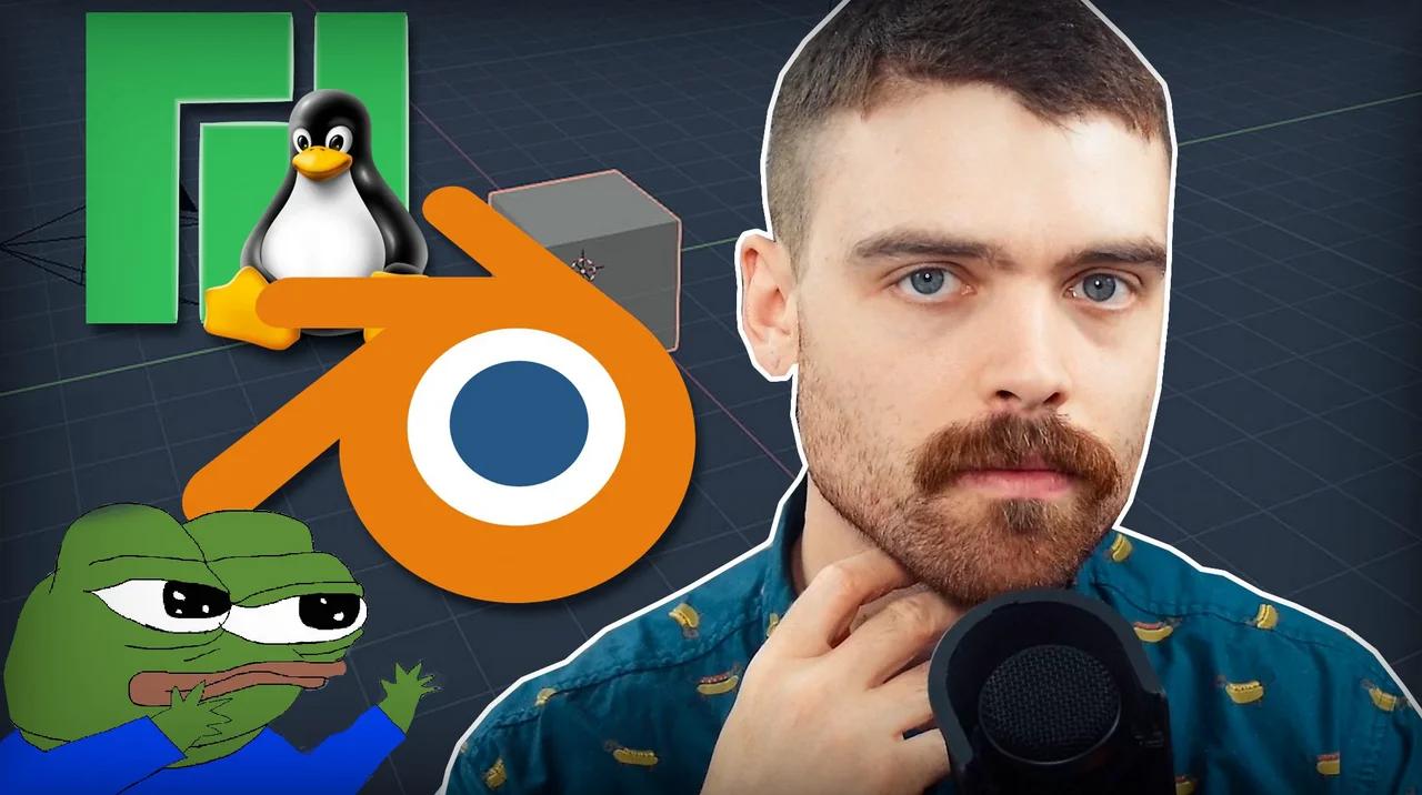 Débuter la 3D Blender sur Linux - Installation, Configuration , GPU, Asset Library et thème.