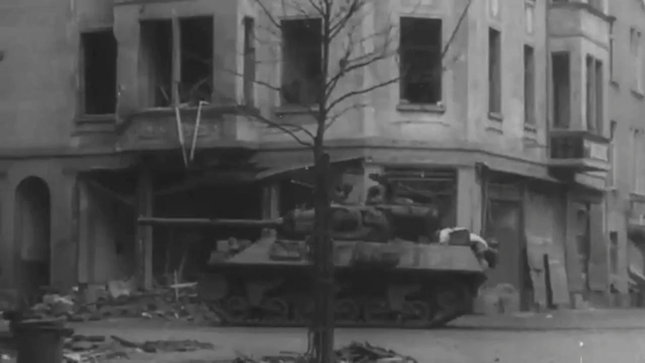 The WW2 Tank Battle Caught On Film