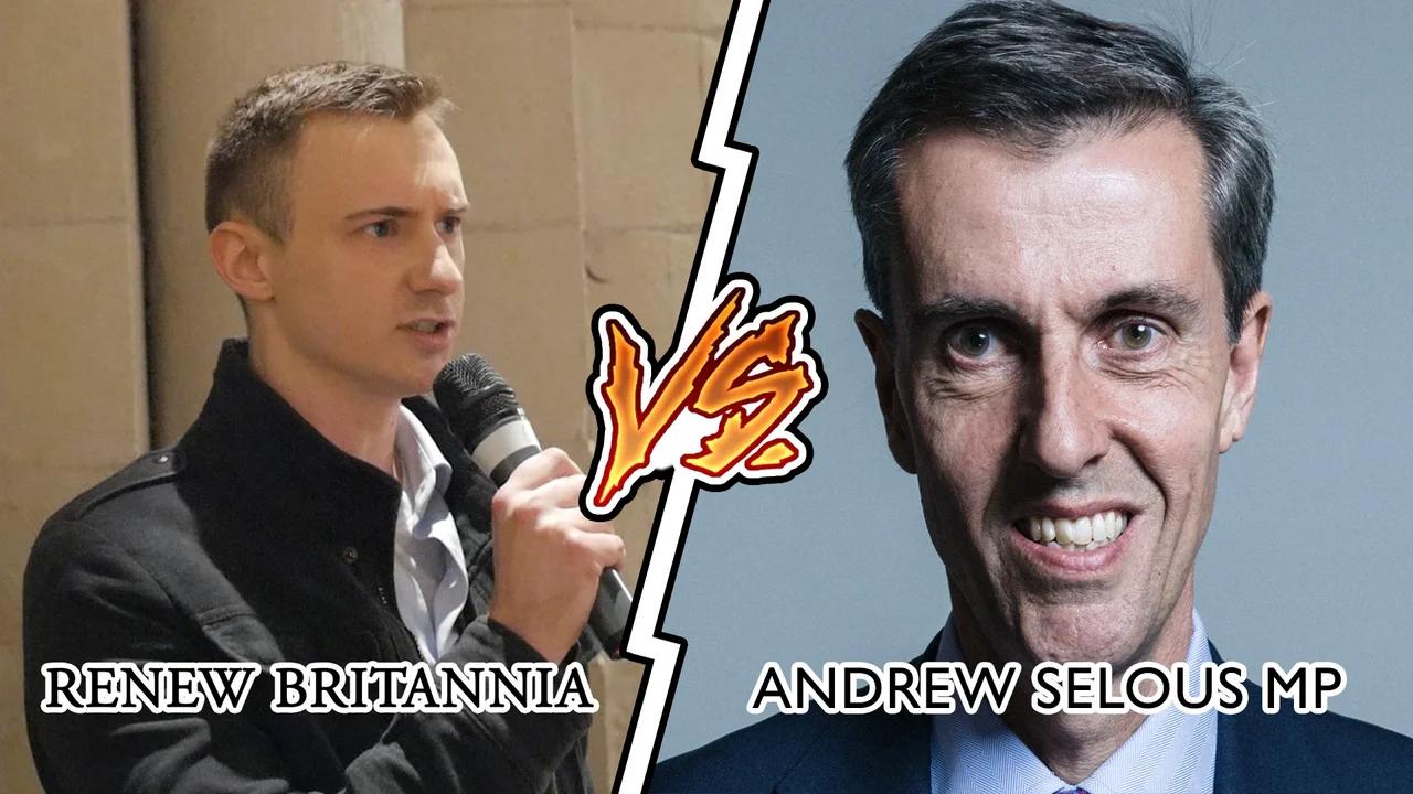 Alec Cave (AKA Wesley Russell) Asks Andrew Selous MP a Question