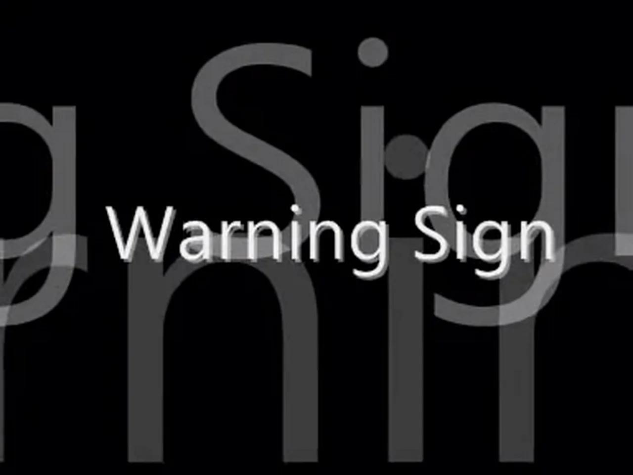 Coldplay “Warning Sign”