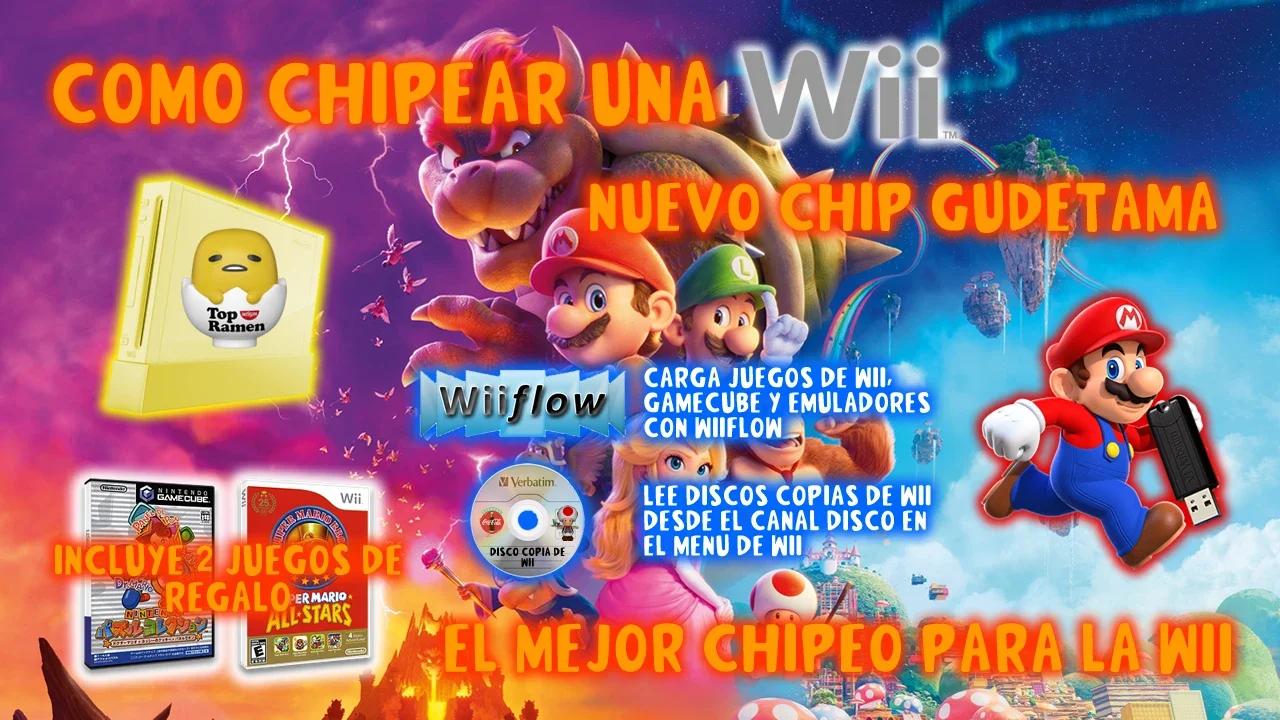 Como chipear una Nintendo Wii con el nuevo Chip Gudetama