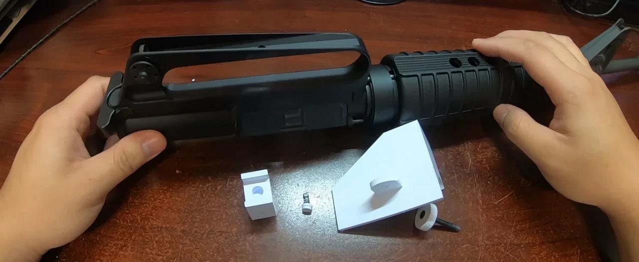 Fixed Carry Handle Shell Deflector