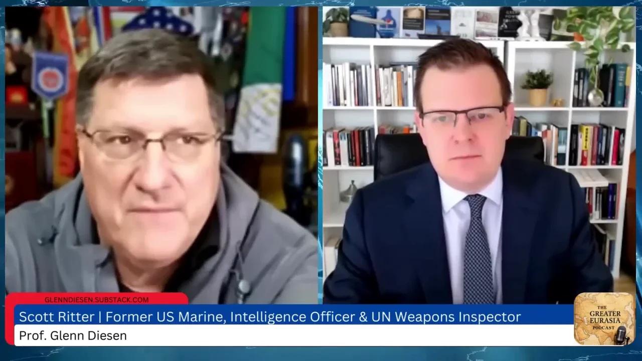 Podcast mit Scott Ritter & Prof. Glenn Diesen - Die USA sehen die EU ...