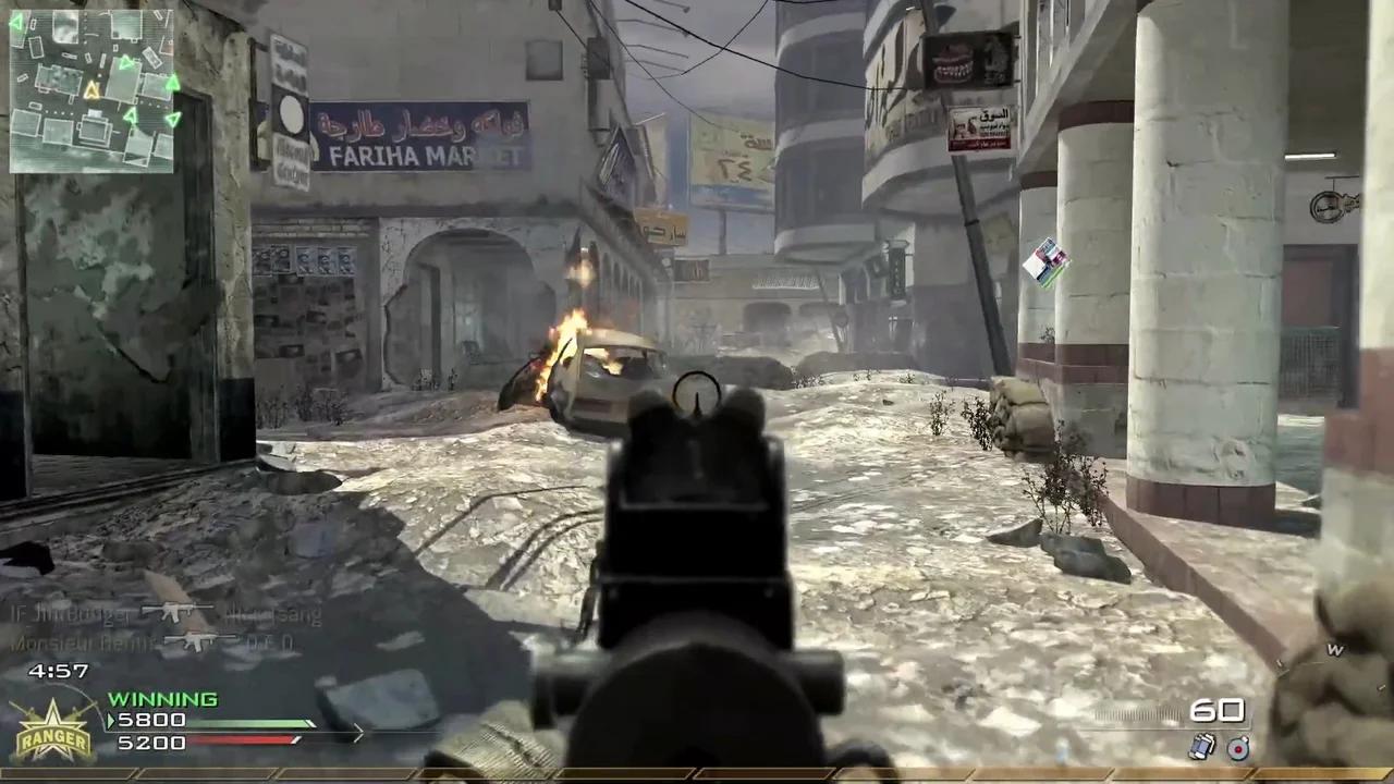 CALL OF DUTY MODERN WARFARE 2 2009 Invasion Map
