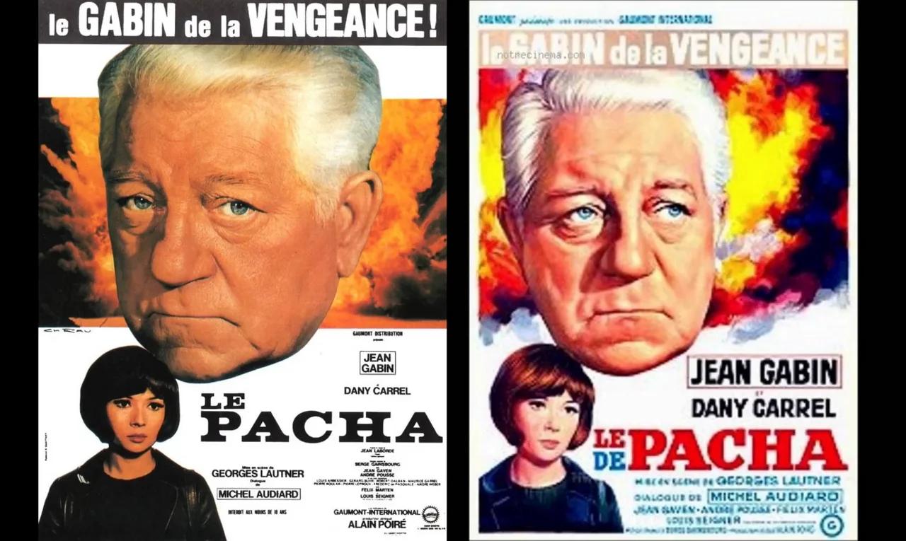 1968 - Le Pacha - de Georges Lautner, avec Jean Gabin, Dany Carrel ...