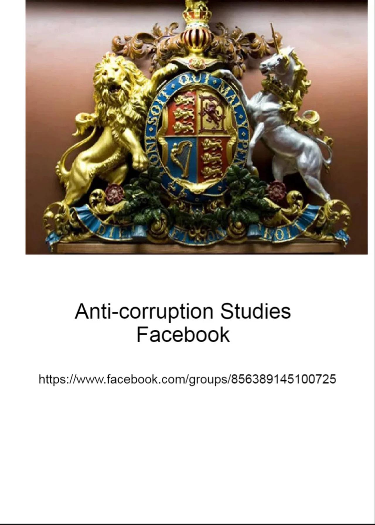 Anti-corruption Studies at Epic