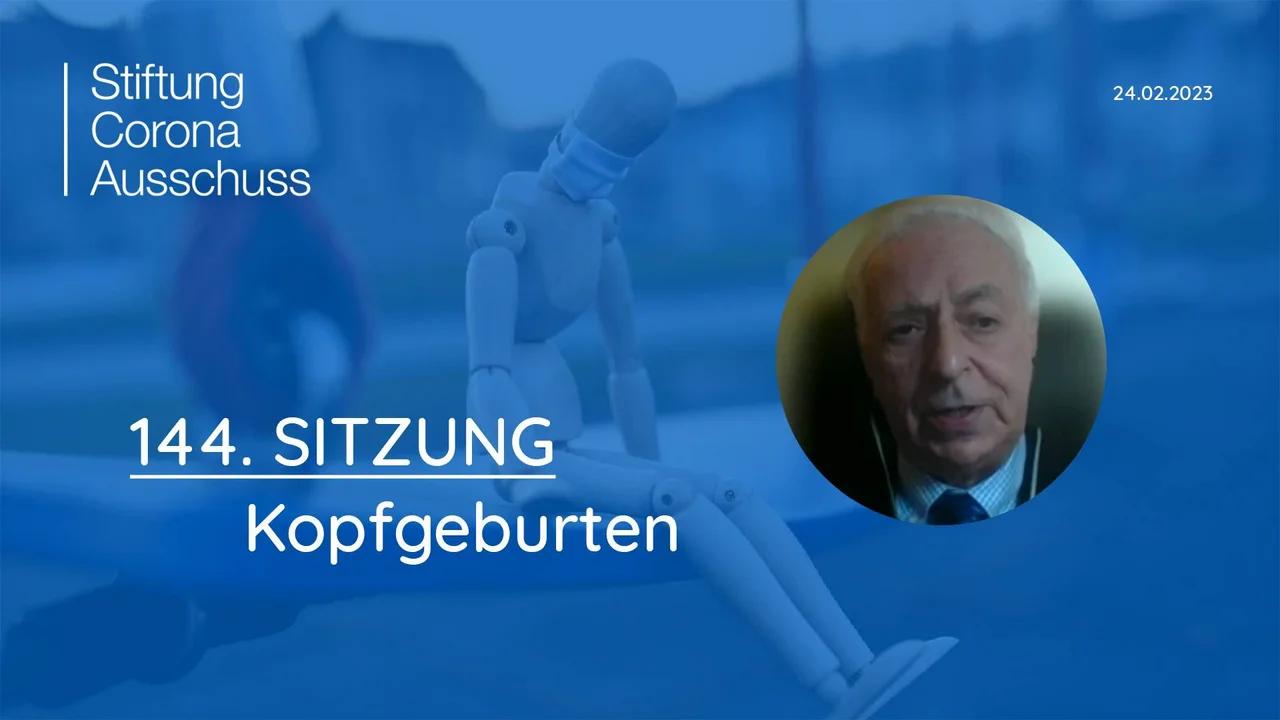 Prof. Dr. Giuseppe Tritto mit Dr. Soňa Peková | Sitzung 144: Kopfgeburten