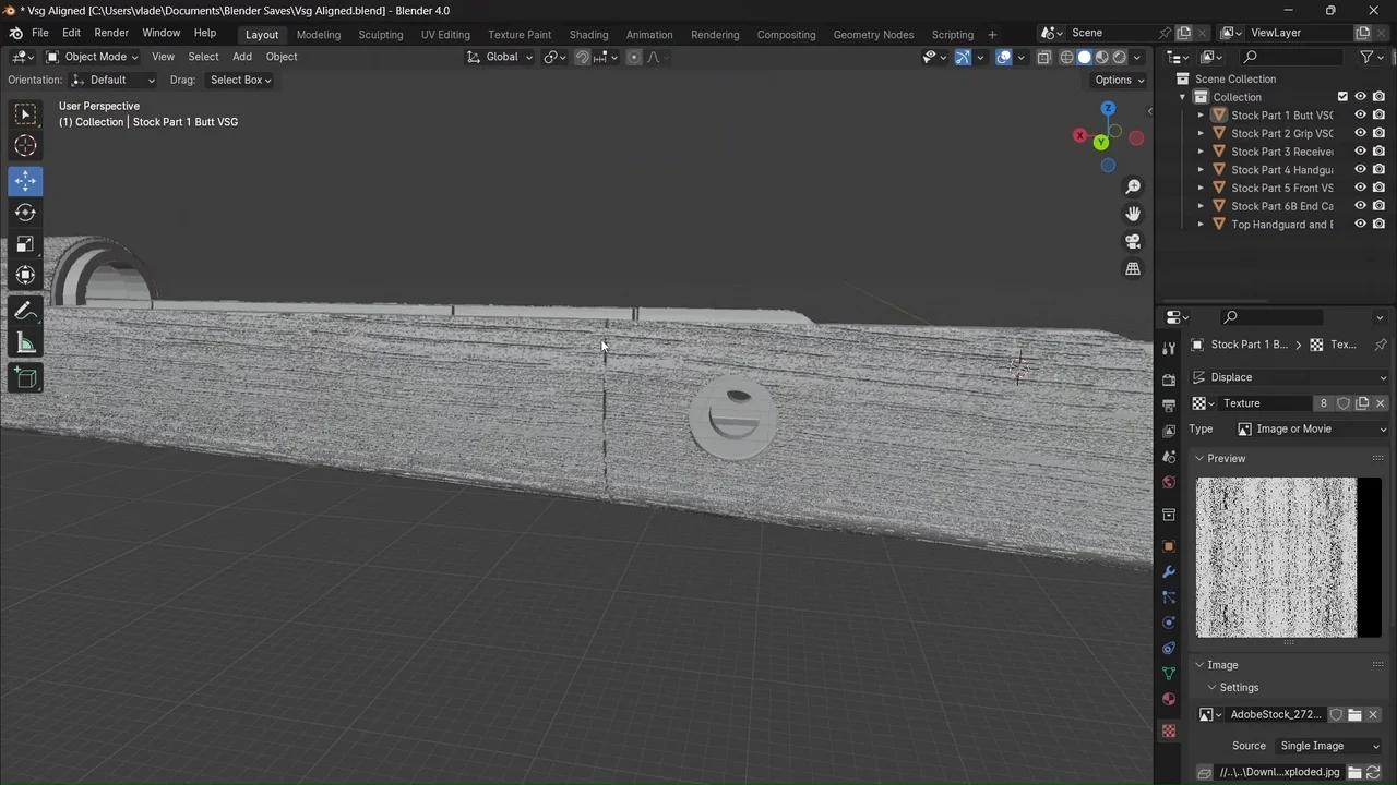Modifying a .blend file with your own textures and settings