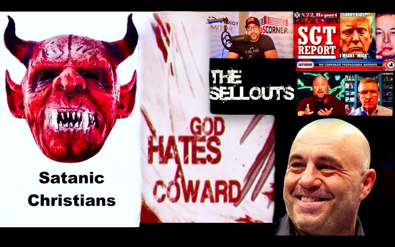 Satanic Christians Joe Rogan SGT Report David Nino Rodriguez God Hates ...