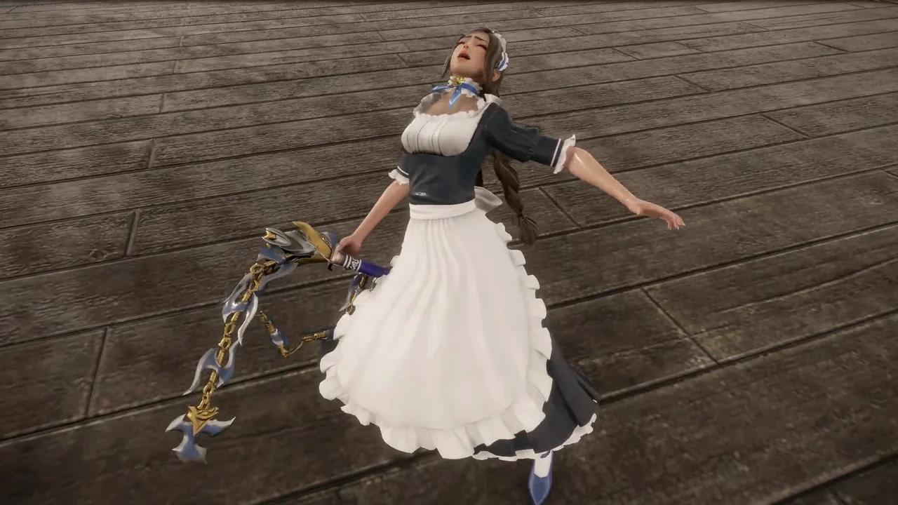 DW9 Ryona - Cai Wenji (Maid Costume, JP VO)