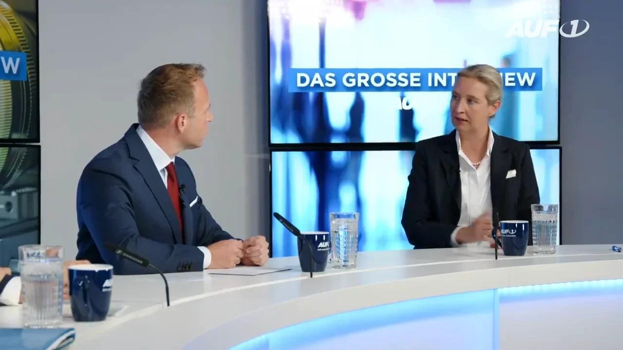 AUF1 - Das brisante Interview von Herbert Kickl (FPÖ) und Alice Weidel ...