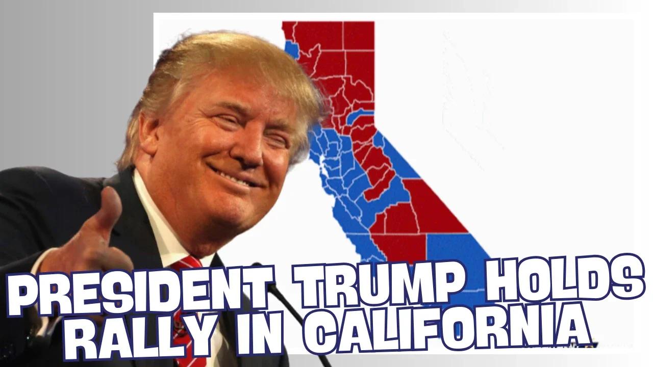 President Trump Holds Rally in Coachella, California, Oct. 12, 2024, 8: ...