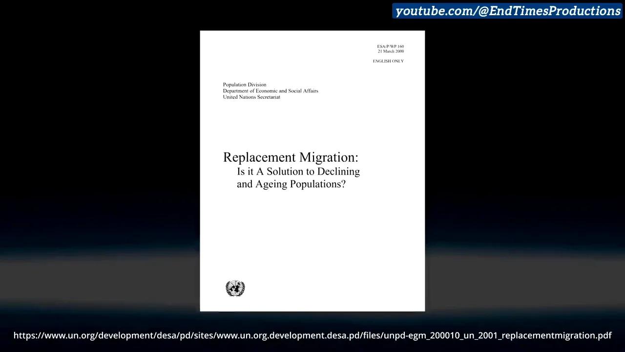 UNITED NATIONS REPLACEMENT MIGRATION DOCUMENT