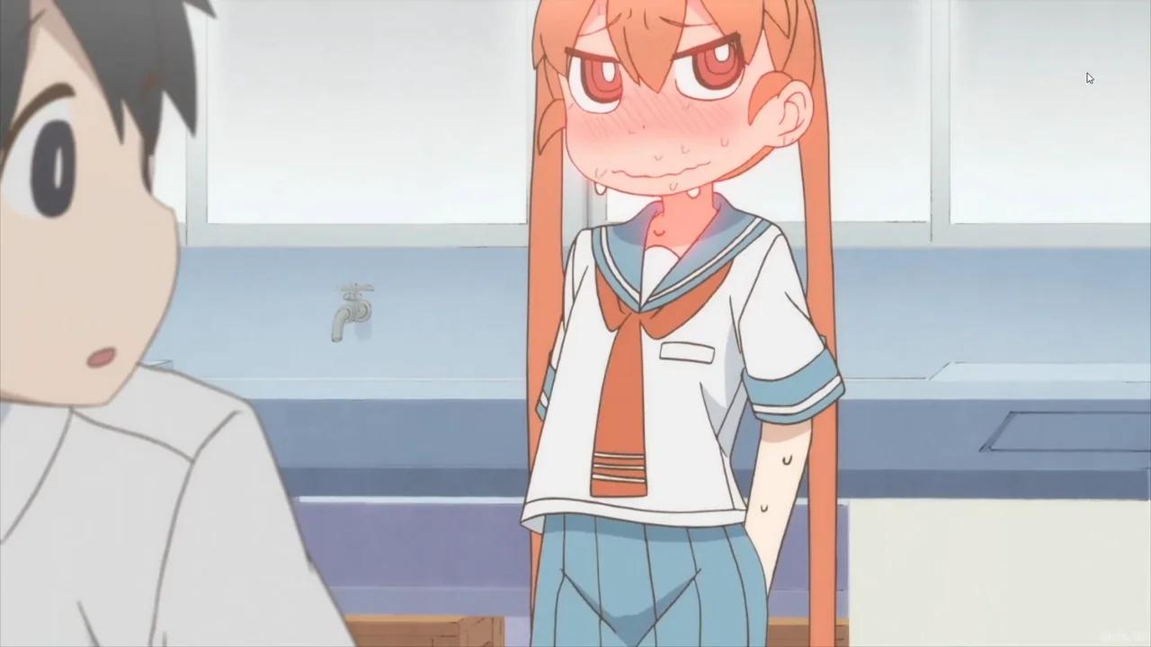 How Clumsy you are Miss Ueno - scene from S01E06