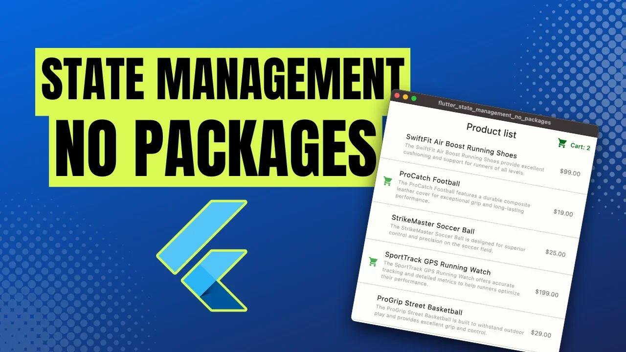 Flutter State Management WITHOUT external packages (ChangeNotifier ... Flutter State Management WITHOUT external packages (ChangeNotifier ...