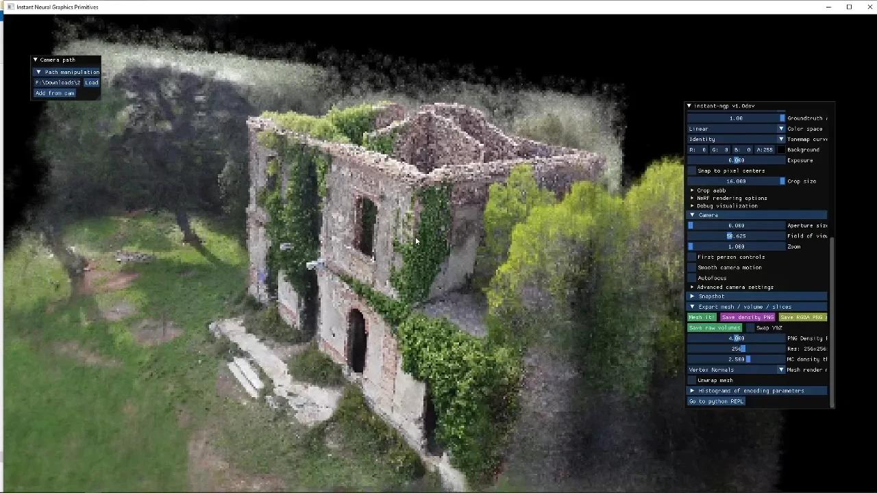 nvidia nerf - test 01