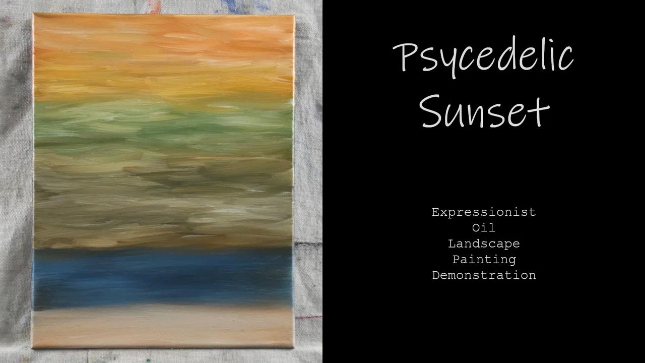 HAVE YOU EVER SEEN A “Psychedelic Sunset” IT'S BEAUTIFUL? Expressionist ...