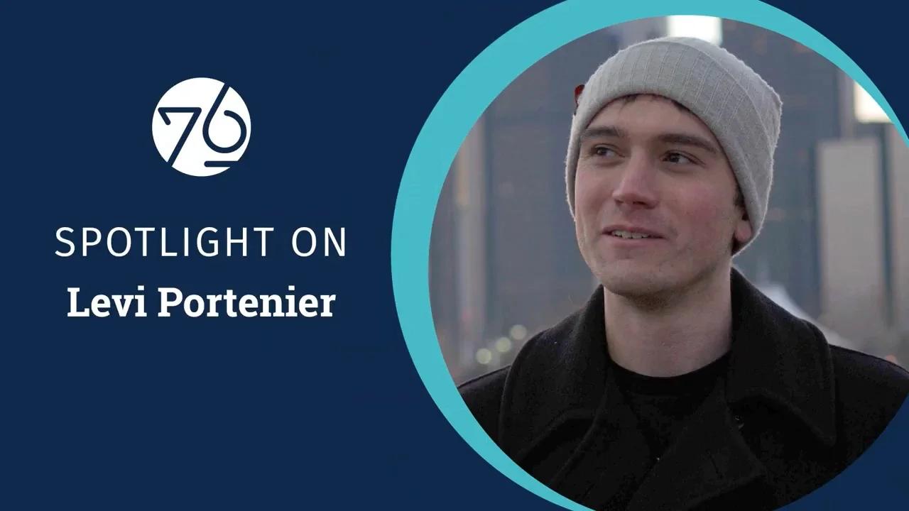 Spotlight on Levi Portenier