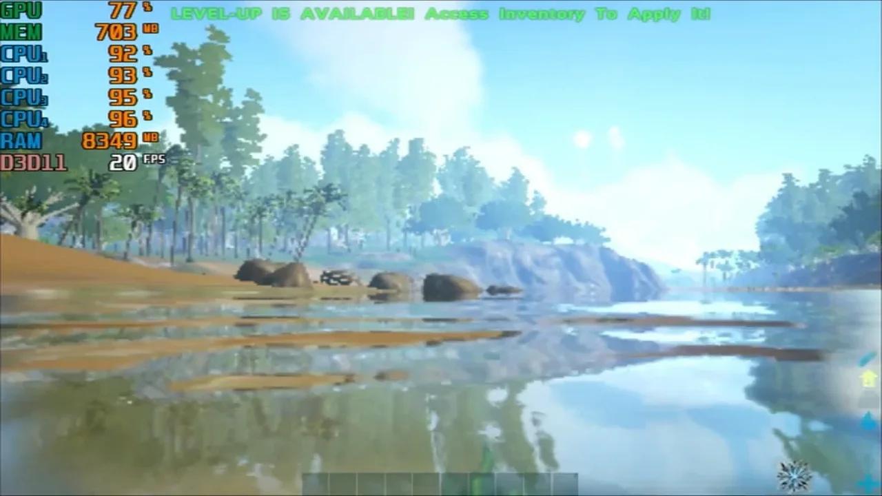 i3-4030U+HD Graphics 4400-ARK: Survival Evolved