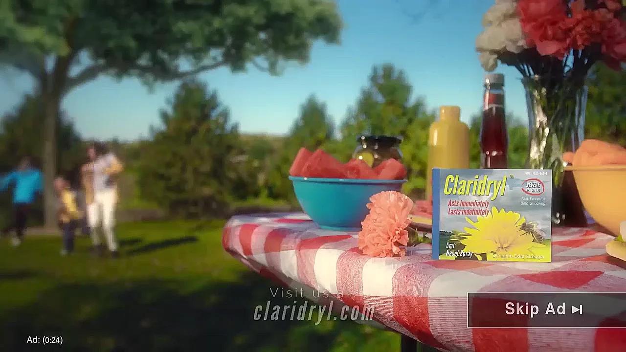 Claridryl Allergy Medication Commercial 🌻🤧💊😵‍💫
