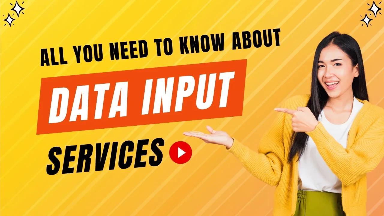 All You Need to Know About Data Input Services