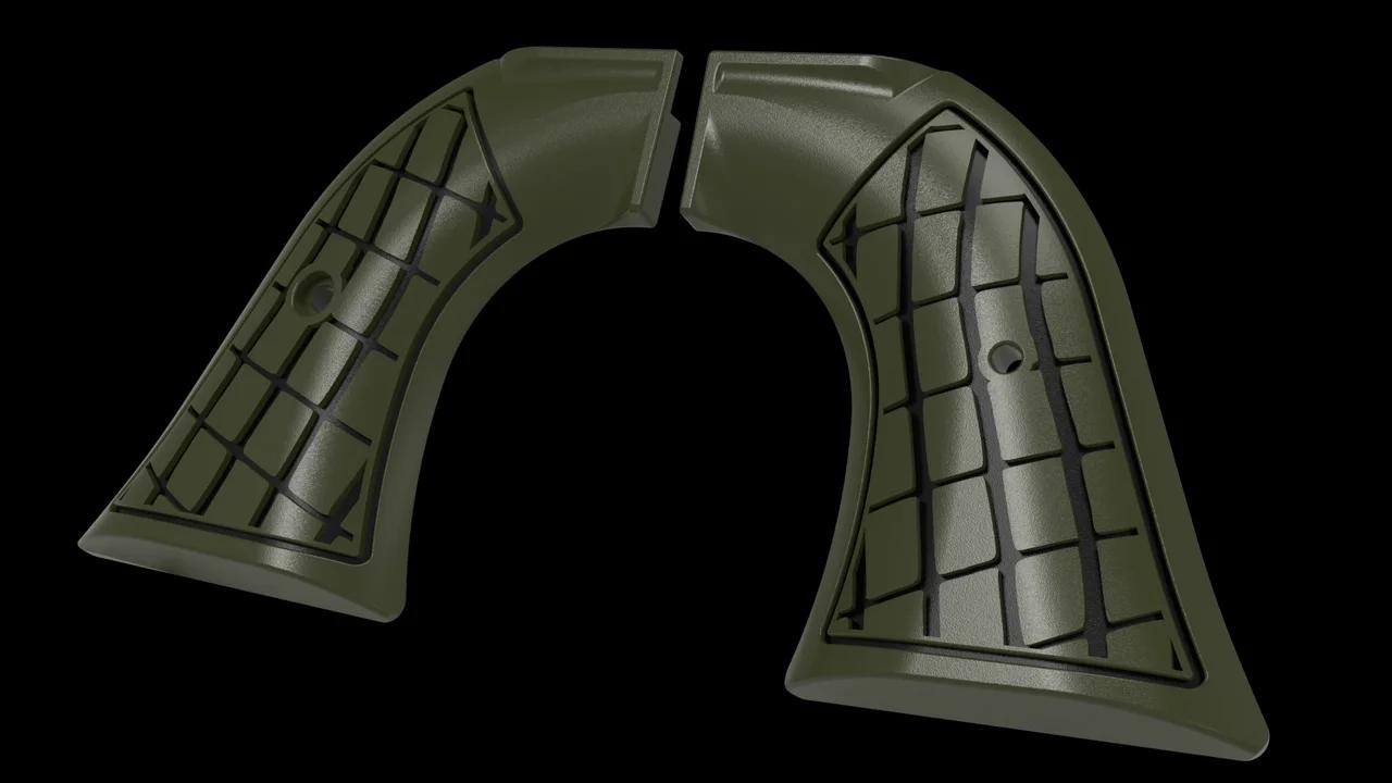 Gator Skin Grip Panels (Ruger Wrangler)