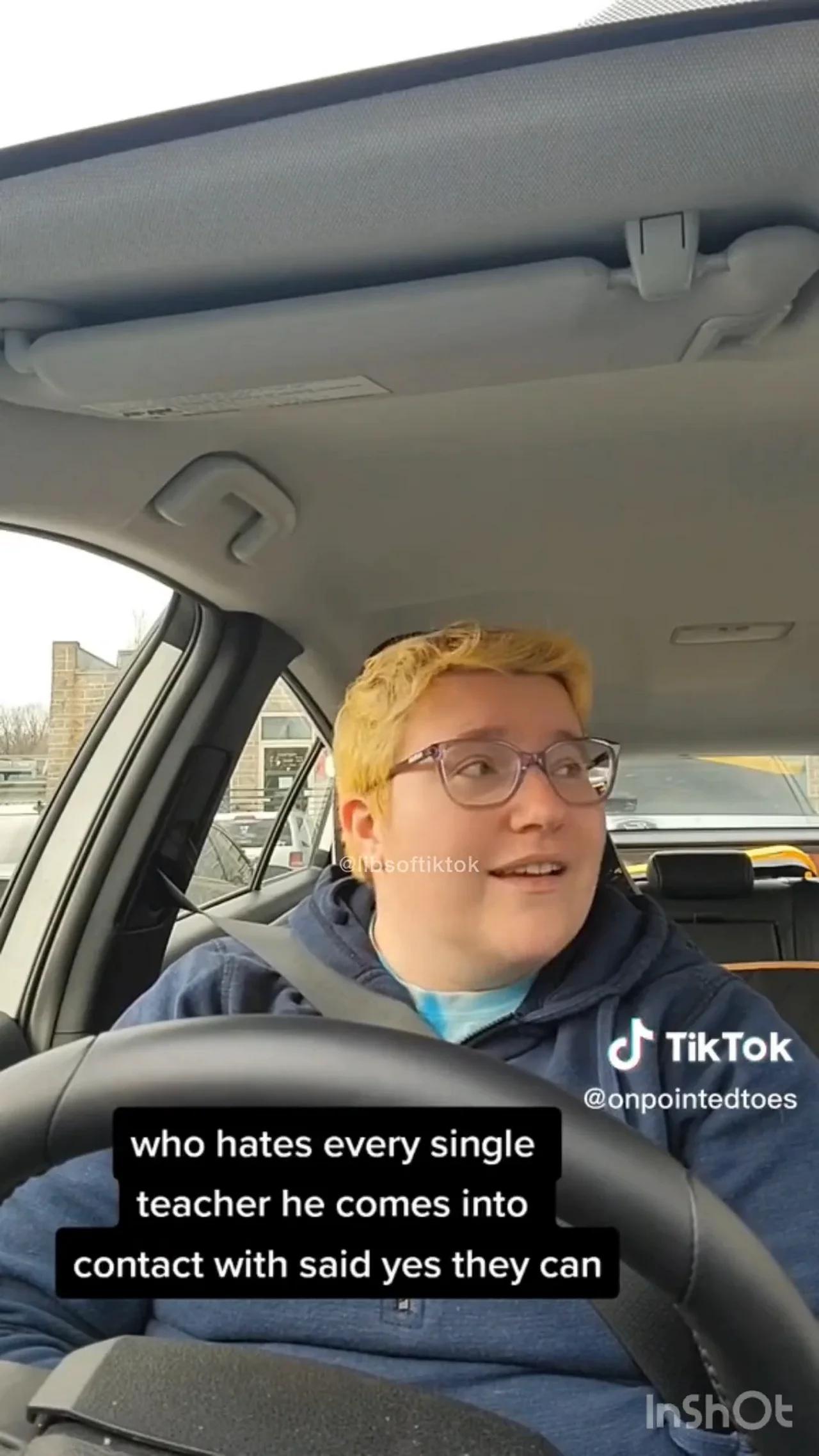 Non-binary teacher explains how sad it is that parents teach their kids ...