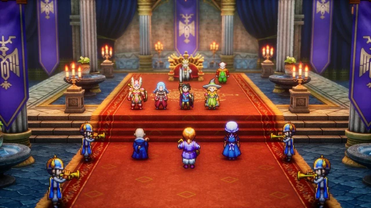 Dragon Quest III HD-2D Remake #086, Zoma Rematch; Final Credits ...