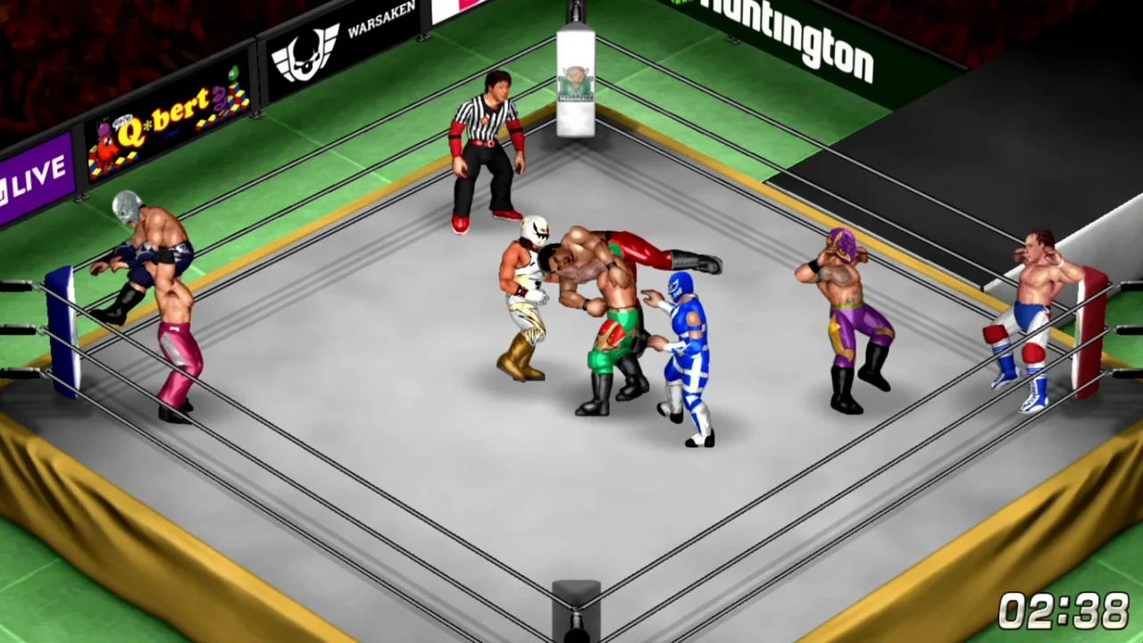 Dynamite Kid vs. AR Fox vs. Teddy Hart vs. Titan vs. Templario vs. Rey ...