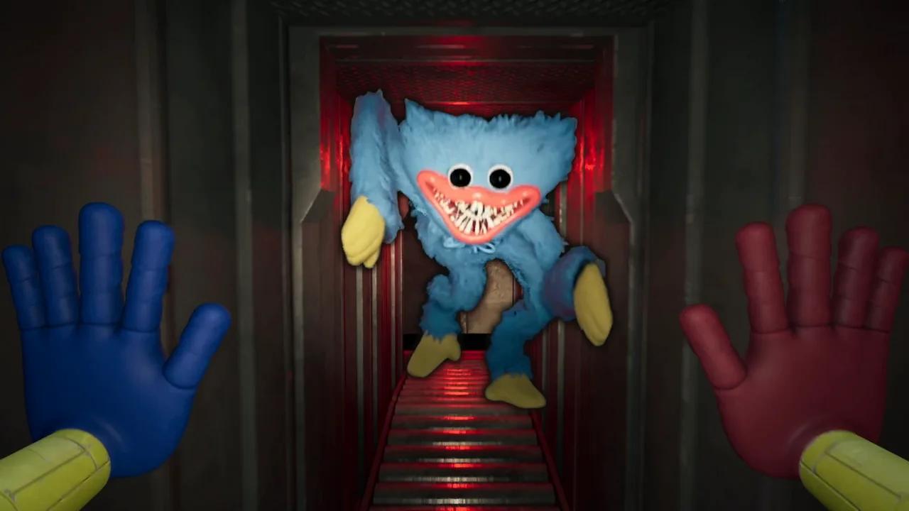 BLUE GUY NOT FRIENDLY! | Poppy Playtime Chapter 1