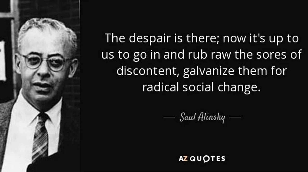 I'D ORGANIZE HELL- Saul Alinsky TV Interview 1966