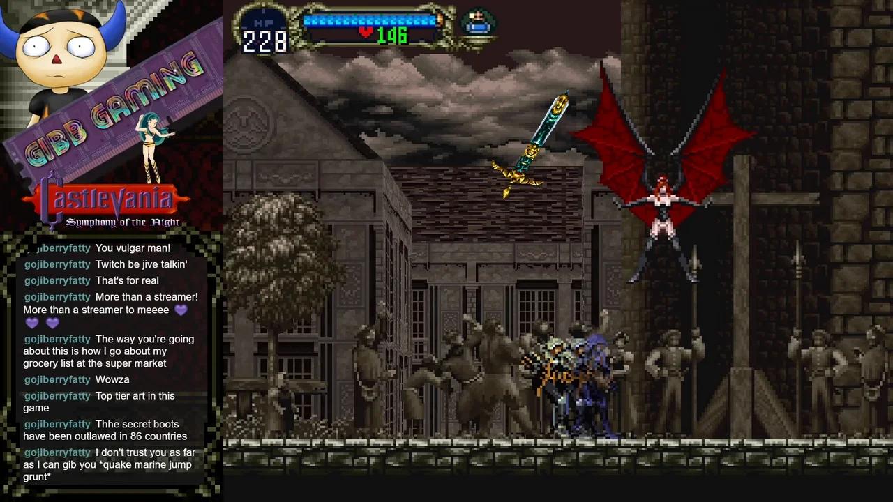 Castlevania Symphony of the Night - Lady of the night
